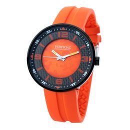 PERTEGAZ Orange Gummi Sportuhr