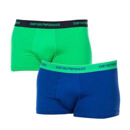 Emporio Armani Pack-2 Boxershorts Atmungsaktives Material und anatomische Vorderseite 111210-6P717 Mann