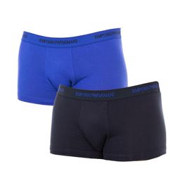Emporio Armani Pack-2 Retro Boxershorts aus elastischer Baumwolle 111210-5A717 M&auml;nner