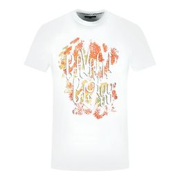Cavalli Class Bold Logo Wei&szlig;es T-Shirt