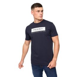 CrossHatch - "Jamstate" T-Shirt f&uuml;r Herren (Marine)