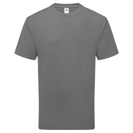 Fruit of the Loom - "Pure" T-Shirt f&uuml;r Herren/Damen Unisex, Baumwolle (Hellgrau)