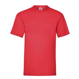 Fruit of the Loom - "Valueweight" T-Shirt f&uuml;r Herren/Damen Unisex (Rot)