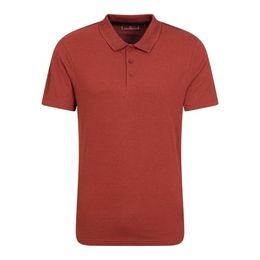 Mountain Warehouse Herren Cordyline strukturiertes Poloshirt (Rost)