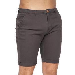 CrossHatch - "Sinwood" Shorts f&uuml;r Herren (Holzkohle)