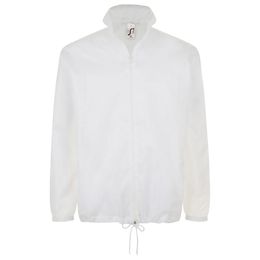 SOLS Unisex Shift Showerproof Windbreaker Jacket (Wei&szlig;)