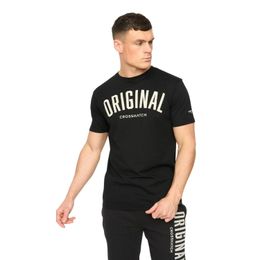 CrossHatch - "Kensby" T-Shirt f&uuml;r Herren (Schwarz)