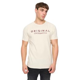 CrossHatch - "Chantlars" T-Shirt f&uuml;r Herren (Naturwei&szlig;)