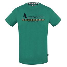 Aquascutum - T-Shirt f&uuml;r Herren, Logo (Gr&uuml;n)