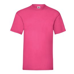 Fruit of the Loom - "Valueweight" T-Shirt f&uuml;r Herren/Damen Unisex (Fuchsie)