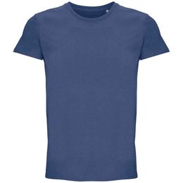 SOLS - "Crusader" T-Shirt recyceltes Material f&uuml;r Herren/Damen Unisex (Denim)