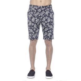 PT Torino Herren Blaue Baumwollshorts