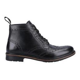 Hush Puppies - "Joshua" Stiefeletten f&uuml;r Herren, Leder (Schwarz)