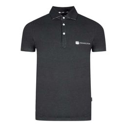 Aquascutum - "Aldis" Poloshirt f&uuml;r Herren/Damen Unisex (Schwarz)
