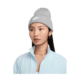 Nike - "Futura Peak" M&uuml;tze f&uuml;r Herren/Damen Unisex (Dunkelgrau/Wei&szlig;)