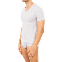 Replay Herren-T-Shirt mit kurzen &Auml;rmeln und V-Ausschnitt M351001