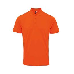 Premier Herren Coolchecker Plus Pique Polo T-Shirt (Orange)