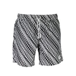 K by KARL LAGERFELD Karl Lagerfeld Wei&szlig;e Polyester Herren Badeboxer