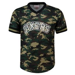 Mitchell & Ness Mitchell & Ness NBA Philadelphia 76ers Herren Camo Mesh T-Shirt