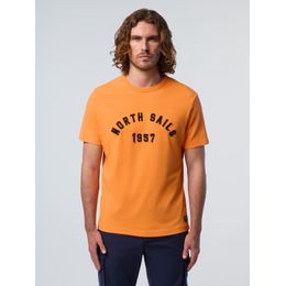 North Sails T-Shirt Vintage-Waschung