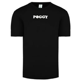 Puma X Poggy Logo Top Kurzschl&auml;fe Crew Neck Black Herren T-Shirt 576749 01