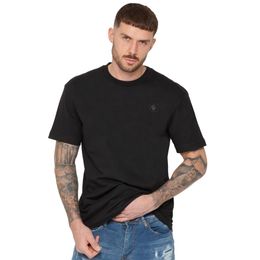 Enzo | T-Shirt mit Rundhalsausschnitt in &Uuml;bergr&ouml;&szlig;e