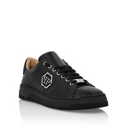 Philipp Plein Low Top Leather Skeakers Matte Monogram