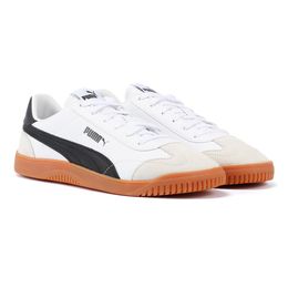Puma Club 5V5 SD Wei&szlig;e/Schwarze Farbe Turnschuhe