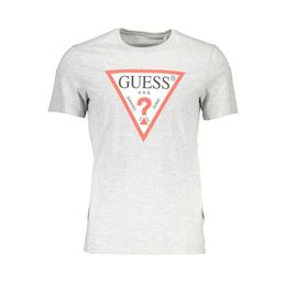 Guess Jeans Grigio Baumwolle Herren T-Shirt