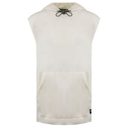 SUPRA Logo &auml;rmellose Pullover Creme Herren Baumwoll Hoodie 102171 036