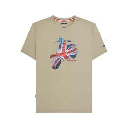 Lambretta - "SS25" T-Shirt f&uuml;r Herren (Steinfarben)