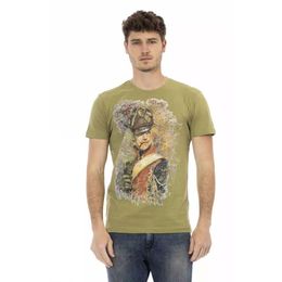 Milit&auml;rdruck T-Shirt L&auml;ssiges Rundhals-Tee