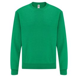 Fruit of the Loom - "Classic" Sweatshirt Eingesetzt f&uuml;r Herren/Damen Unisex (Gr&uuml;n)