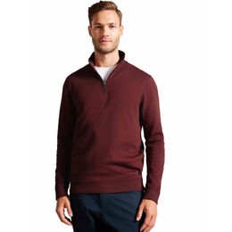 Ted Baker | Mens Half Zip Trichter Hals Schwei&szlig; - Antram