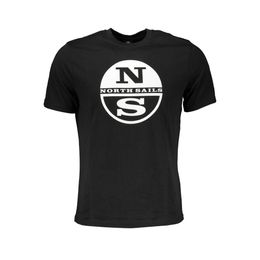 North Sails Ns Logo T-Shirt Kurzarm Rundhals