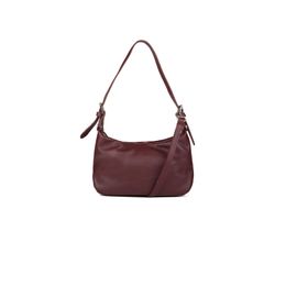 Giulia Monti Schultertasche Bordeaux