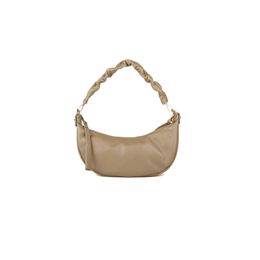 Giulia Monti Schultertasche Hell Taupe