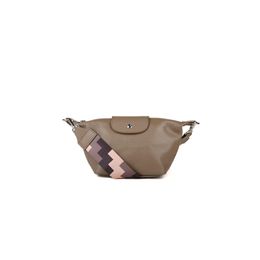 Giulia Monti Schultertasche Taupe