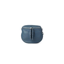 Giulia Monti Schultertasche Stahlblau