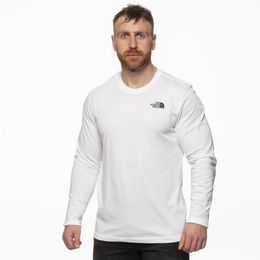 The North Face Herren Langarmshirt Easy Tee in Wei&szlig;