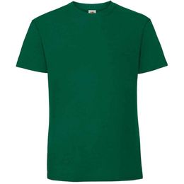 Fruit of the Loom Herren Premium T-Shirt (College Gr&uuml;n)