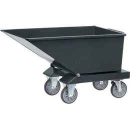 Fetra Muldenkipper 4701, 250 l, anthrazit RAL 7016, ohne Ablasshahn und Sieb