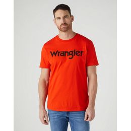 Wrangler - ORANGE.COM LOGO TEE