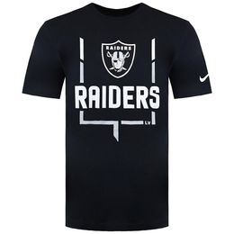 Nike NFL Las Vegas Raiders Legend Goal Post Herren-T-Shirt, schwarz