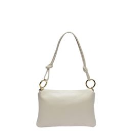 Anna Luchini Beige Rindsledertasche
