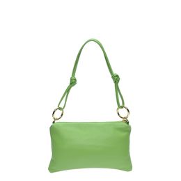 Anna Luchini Gr&uuml;n Rindsledertasche
