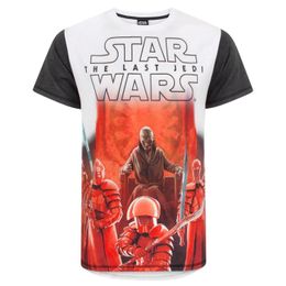 Star Wars - T-shirt &agrave; imprim&eacute; 'The Last Jedi' - Homme (Blanc)