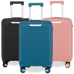 Robuster Hartschalen-Kabinenkoffer, 36 x 24 x 55 cm, TSA-Gep&auml;ck, geeignet f&uuml;r Easyjet, Ryanair, Wizzair