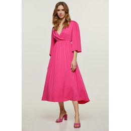 Fuchsia Empire Line Kleid