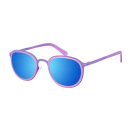 Jossie Damen-Sonnenbrille aus Metall in Ovalform